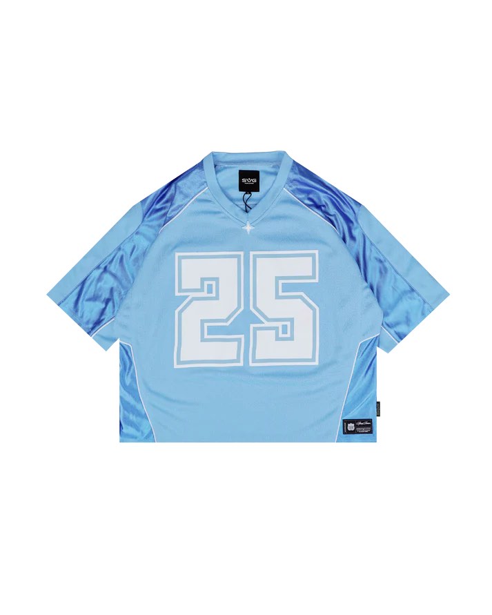 SVG MESH JERSEY BLUE, Men's Fashion, Activewear on Carousell