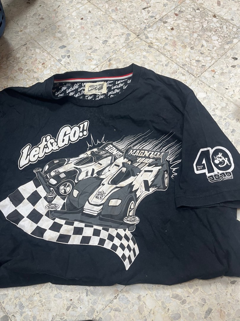 Tamiya Let's Go!! 40th Anniversary T-shirt, Men's Fashion, Tops & Sets ...