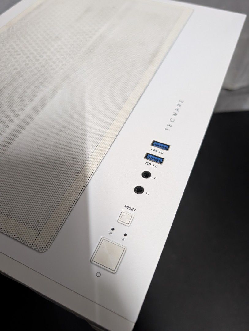 Tecware VXM2 Dual Chamber mATX (White) PC Case, Computers & Tech ...