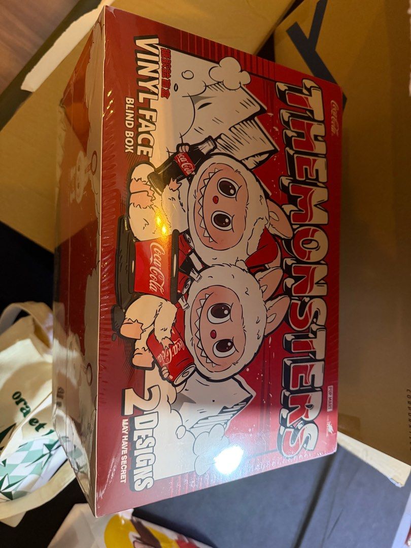 The Monsters x Coca-Cola Vinyl Face Blind Box big set, Hobbies & Toys ...