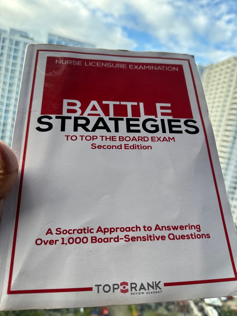 Top rank battle strategies question and answer book, Hobbies & Toys ...