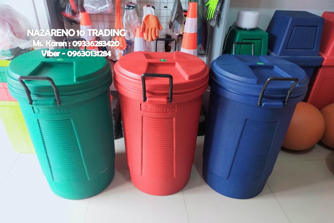 Trolling Bin Trash with Wheels 150 Liters, Looking For on Carousell