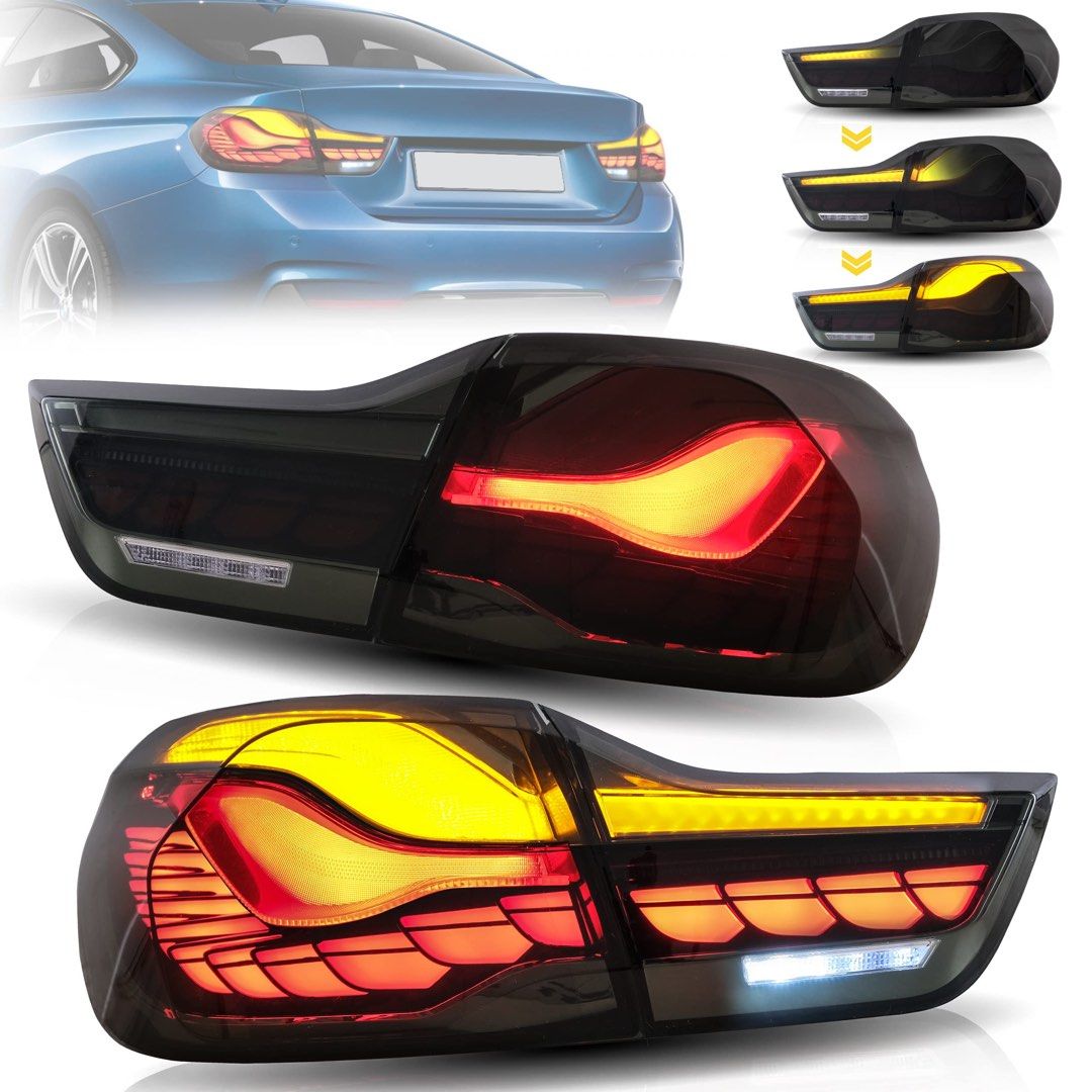 Vland GTS Black Tail light BMW 4 Series F32 F33 F36 F82 F83, Car ...