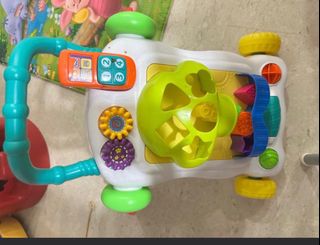 VTech Sit-to-Stand Train & Walker, Babies & Kids, Infant Playtime on ...