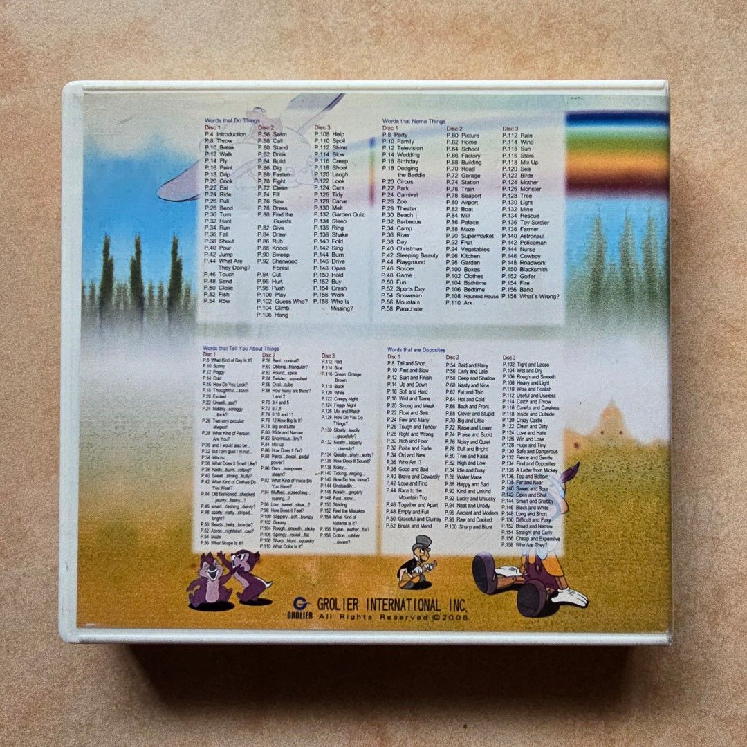 Walt Disney's Words, Words, Words: A Fun Way To Develop Your Child's ...