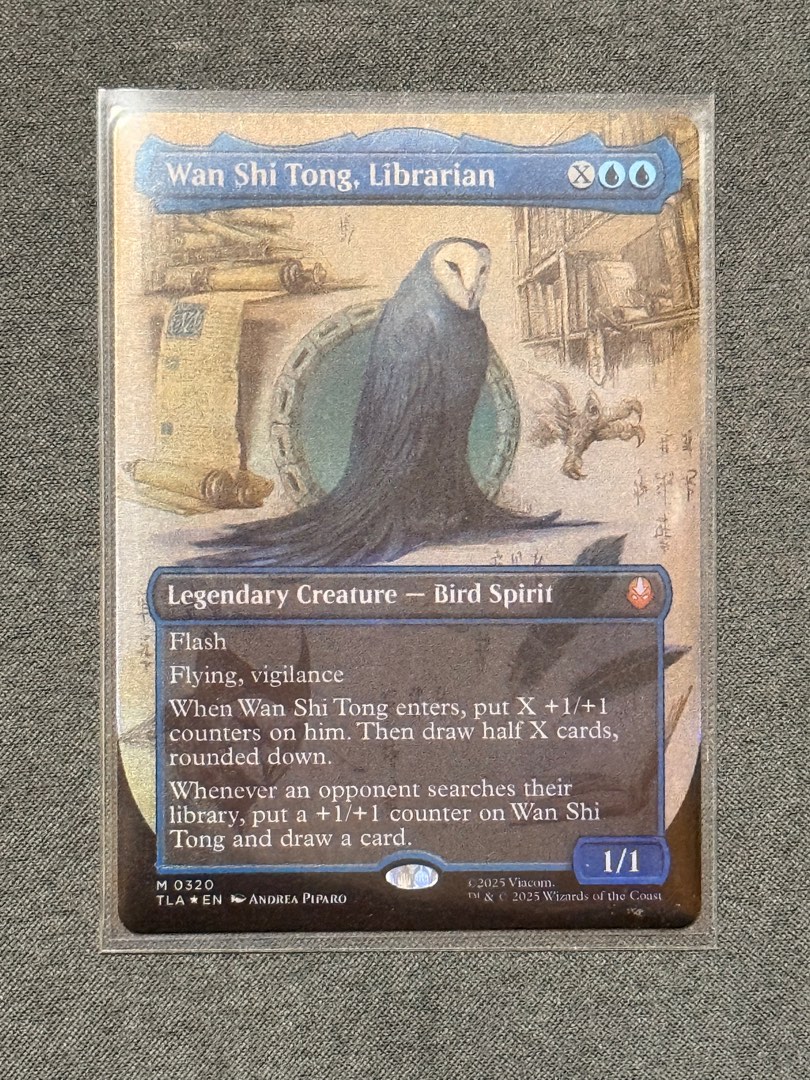Wan Shi Tong, Librarian - Magic The Gathering Card, Hobbies & Toys ...