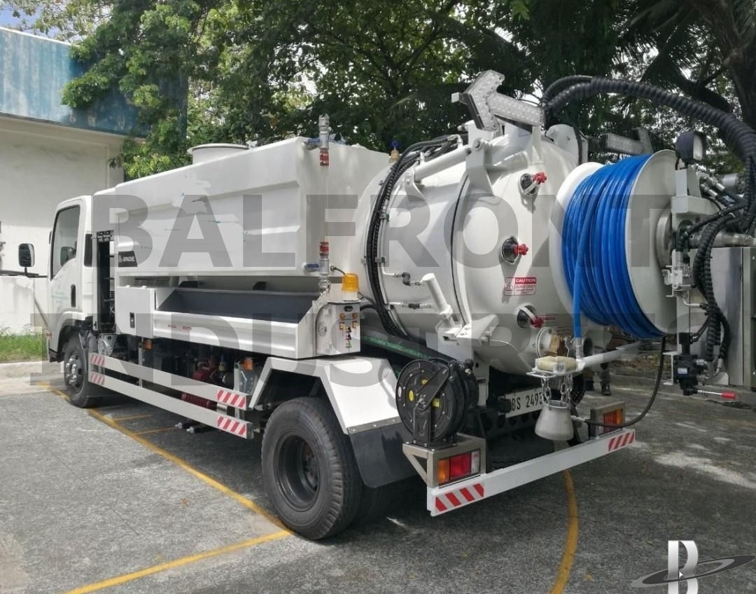 Water Sewer Sewage Jetter Declogging Truck Vehicle Mounted, Commercial ...