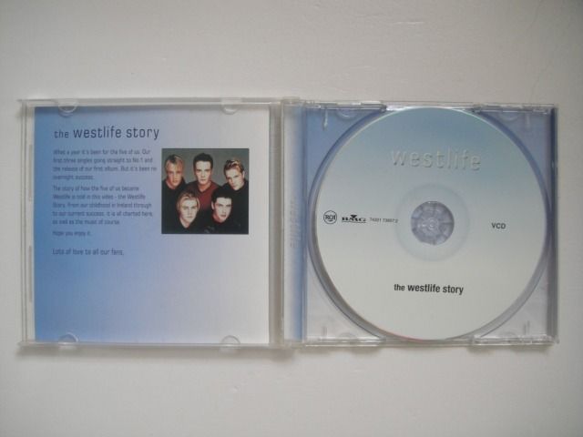 Westlife - The Westlife Story VCD (台灣版) (附歌詞), 興趣及遊戲, 音樂、樂器 & 配件, 音樂與媒體 ...