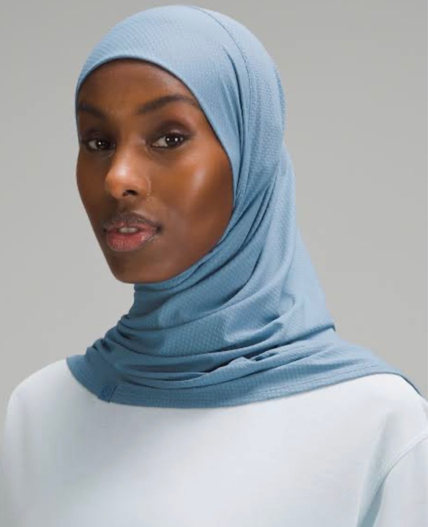 LULULEMON Women's Pull-On-Style Hijab - Utility Blue, Women's Fashion ...