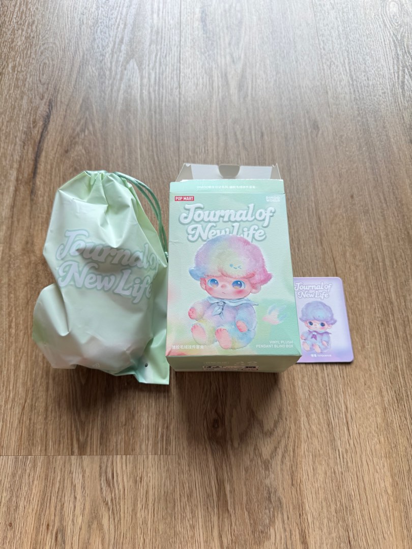 WTS popmart dimoo journal of new life series vinyl plush pendant blind ...