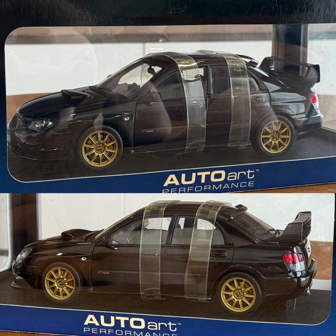 *RESERVED* 1/18 AUTOart Subaru Impreza WRX STI Diecast Model, Hobbies ...