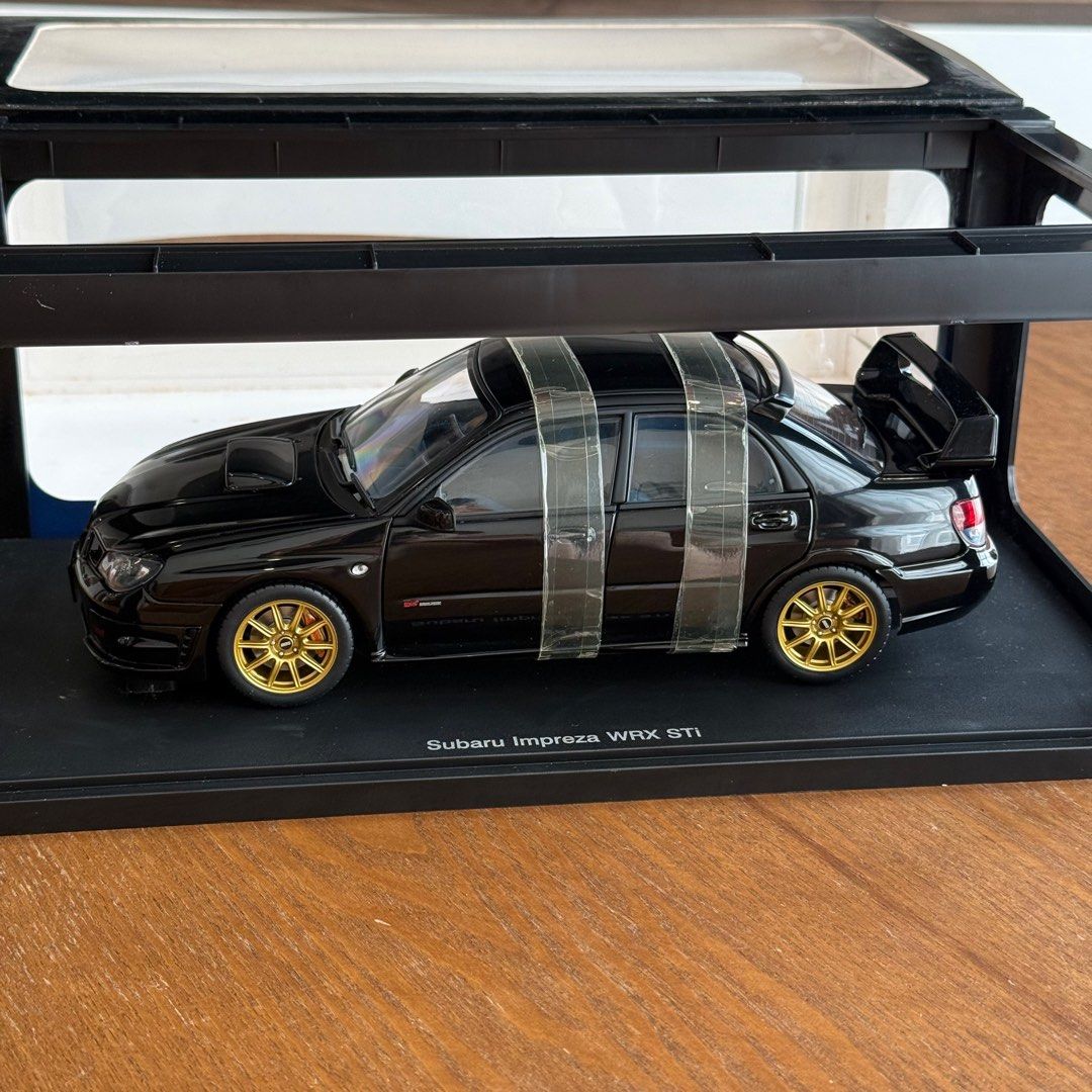 *RESERVED* 1/18 AUTOart Subaru Impreza WRX STI Diecast Model, Hobbies ...