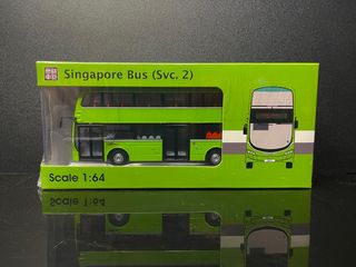 1/120 Volvo B9TL G-AS Advertisement (Svc. 43), Hobbies & Toys, Toys ...