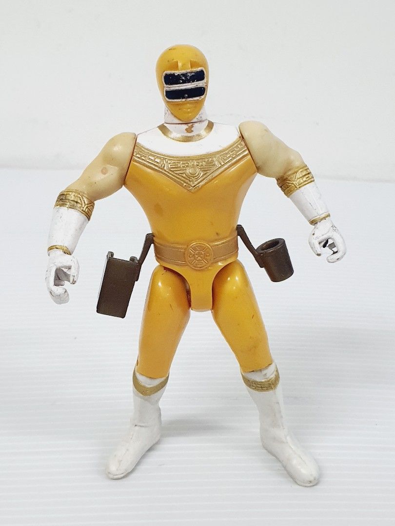 1996 POWER RANGERS ZEO YELLOW RANGER BANDAI VINTAGE, Hobbies & Toys ...