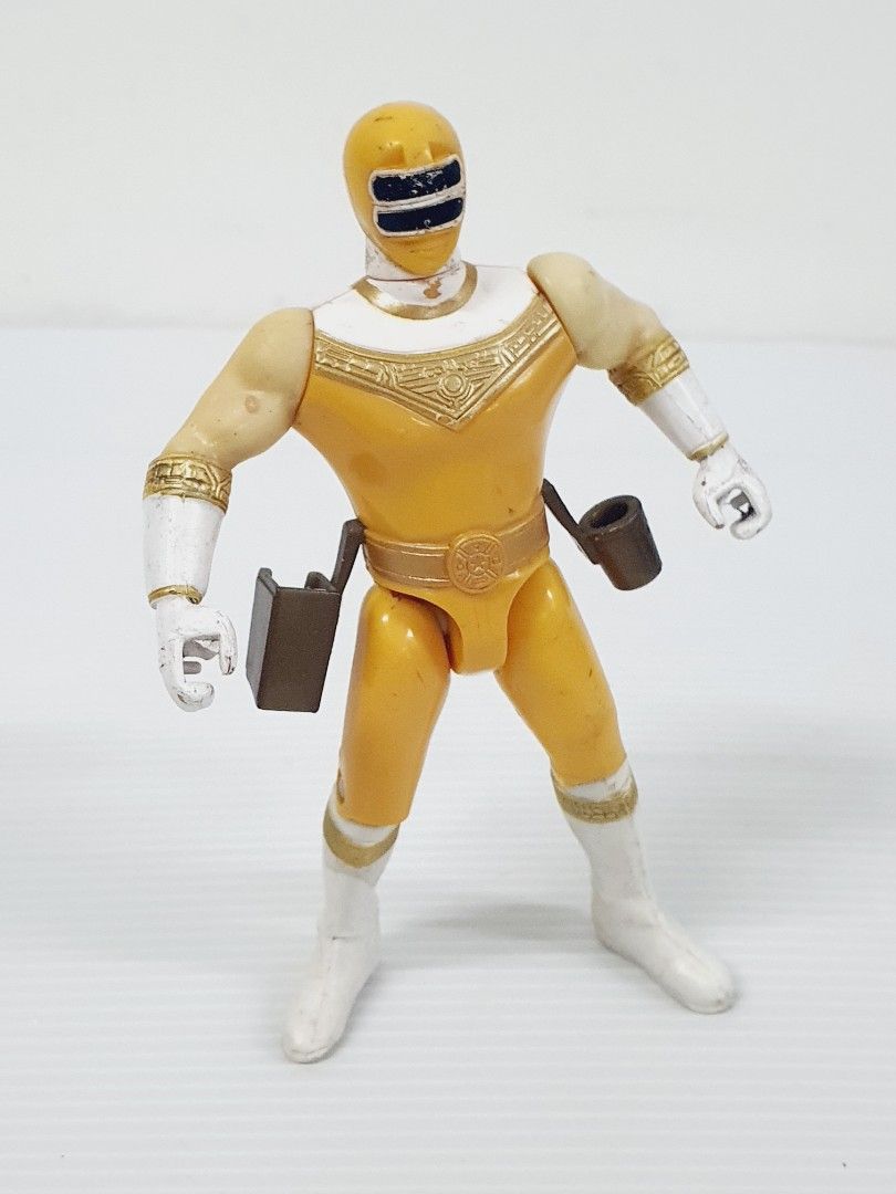 1996 POWER RANGERS ZEO YELLOW RANGER BANDAI VINTAGE, Hobbies & Toys ...