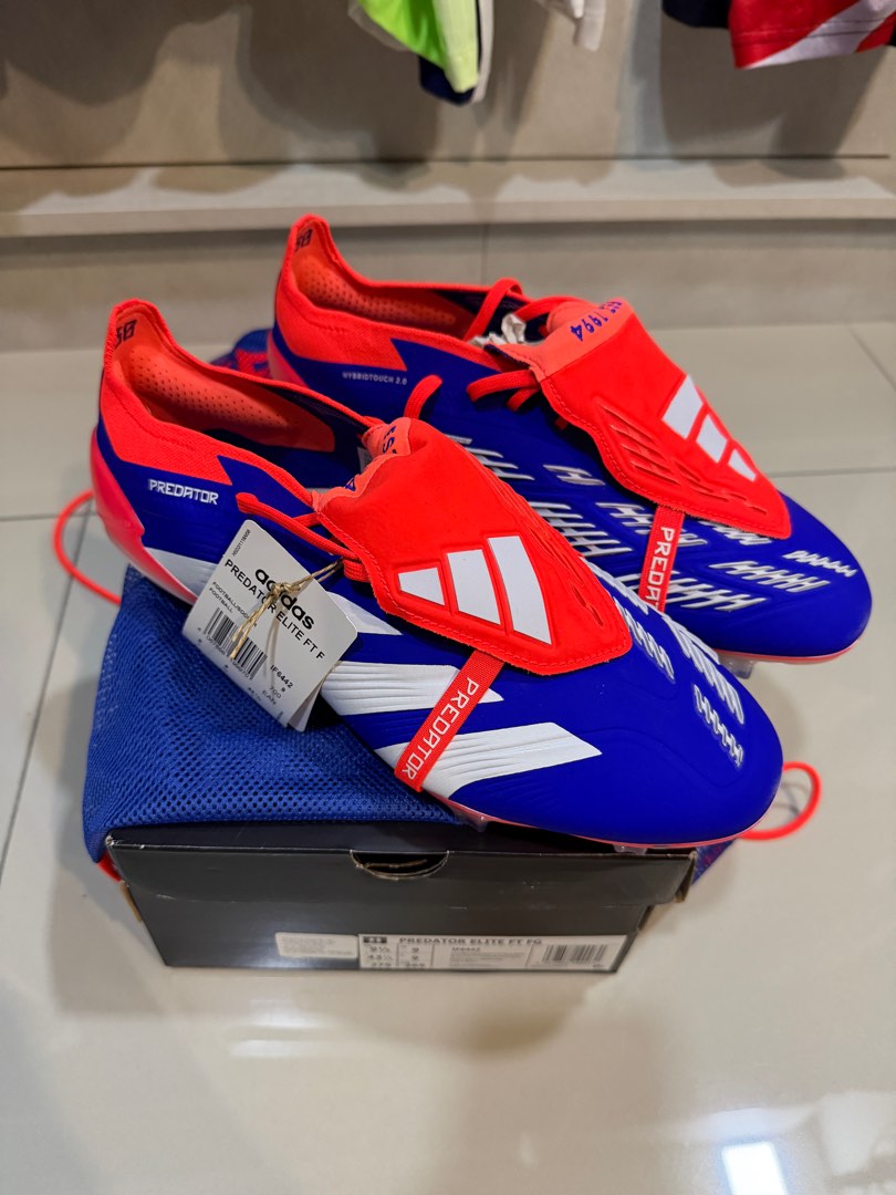 Adidas Predator Elite FT FG Samurai Blue, Men's Fashion, Footwear ...
