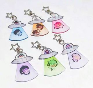 Alien stage anakt collection acrylic keychain (luka), Hobbies & Toys ...