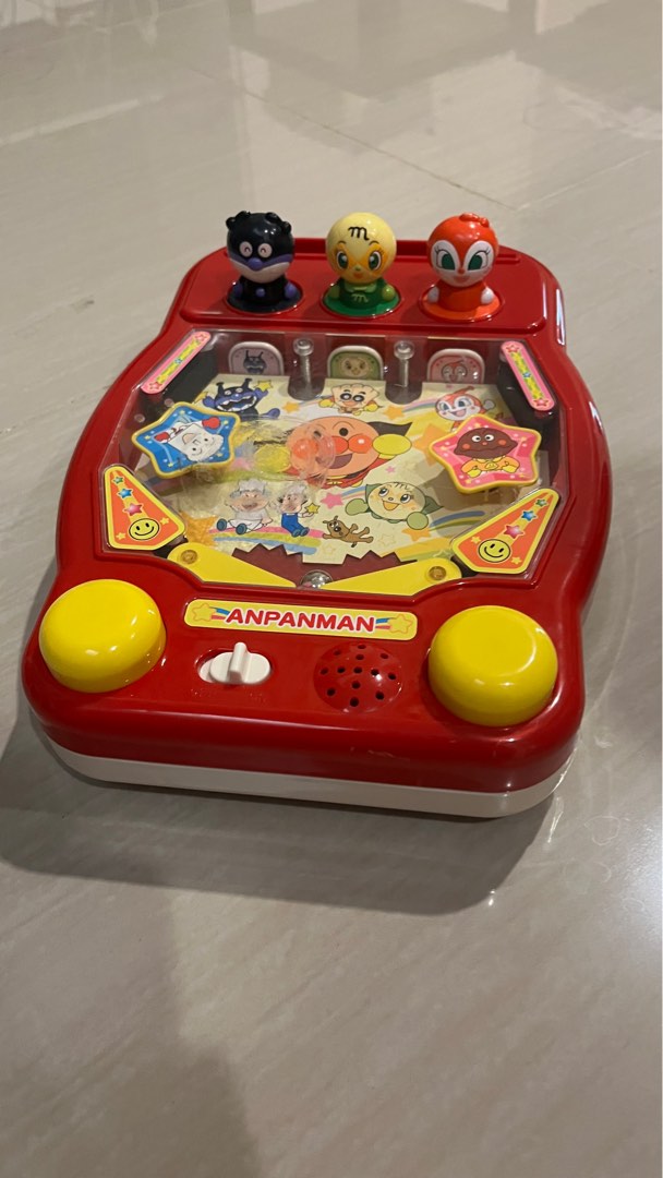 Anpanman Pinball machine, Toys & Collectibles, Mainan di Carousell