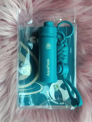 AquaFlask Cuties Bag Charm - Atlantic Blue, Women's Fashion, Watches ...