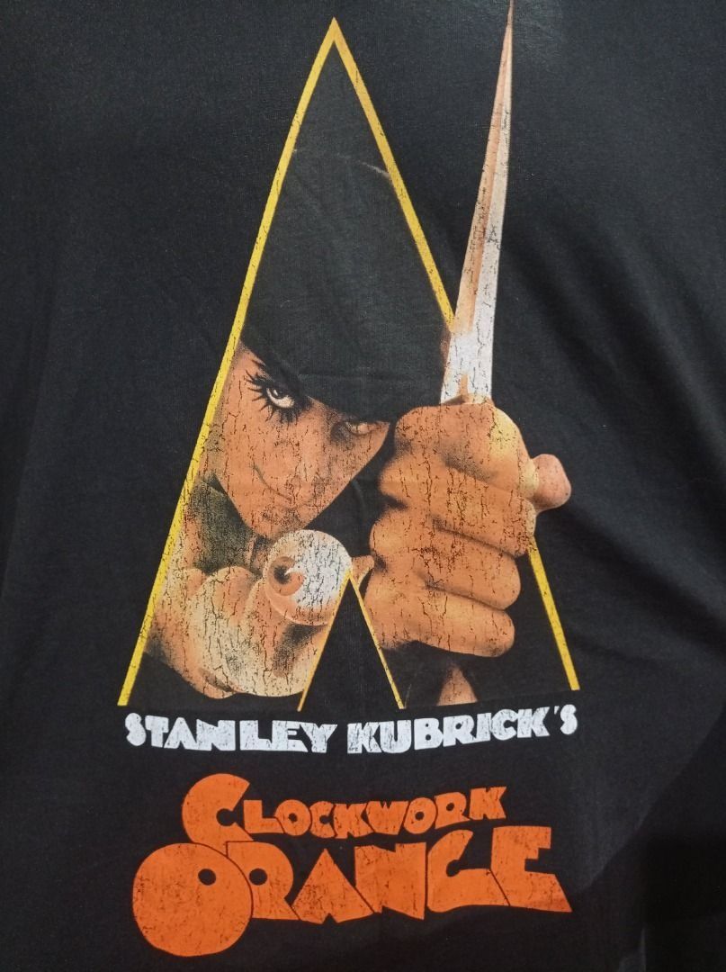 Authentic A Clockwork Orange Movie Shirt Tee Merch, Men's Fashion, Tops ...