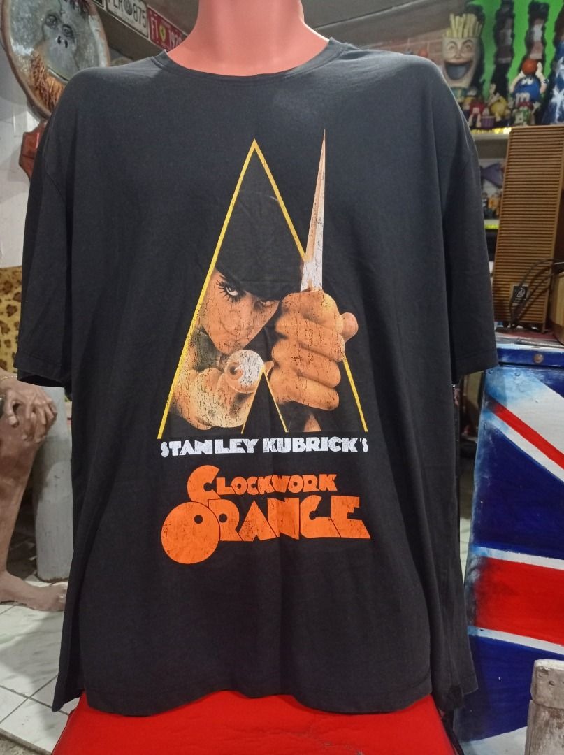 Authentic A Clockwork Orange Movie Shirt Tee Merch, Men's Fashion, Tops ...