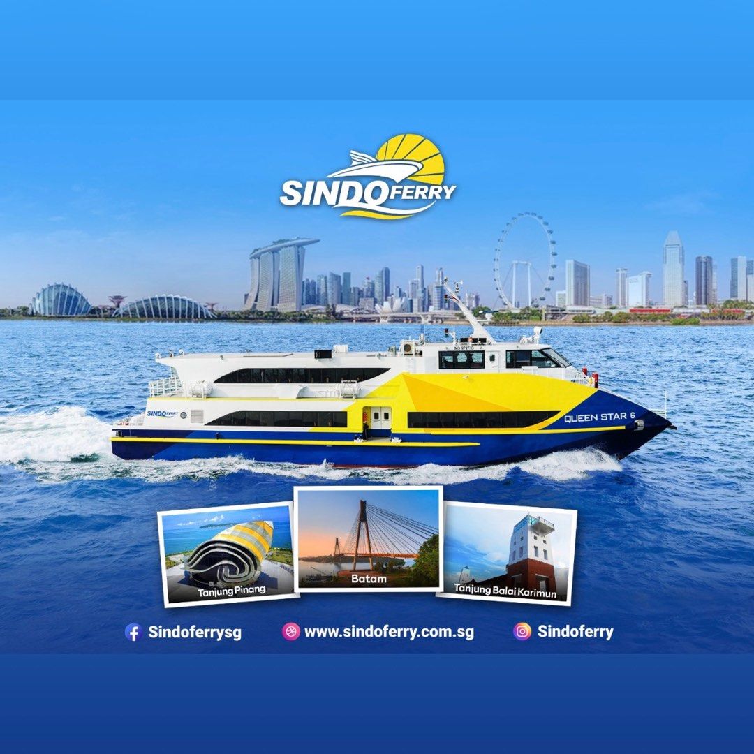 Batam ferry ticket Sindo Ferry, Tickets & Vouchers, Local Attractions ...