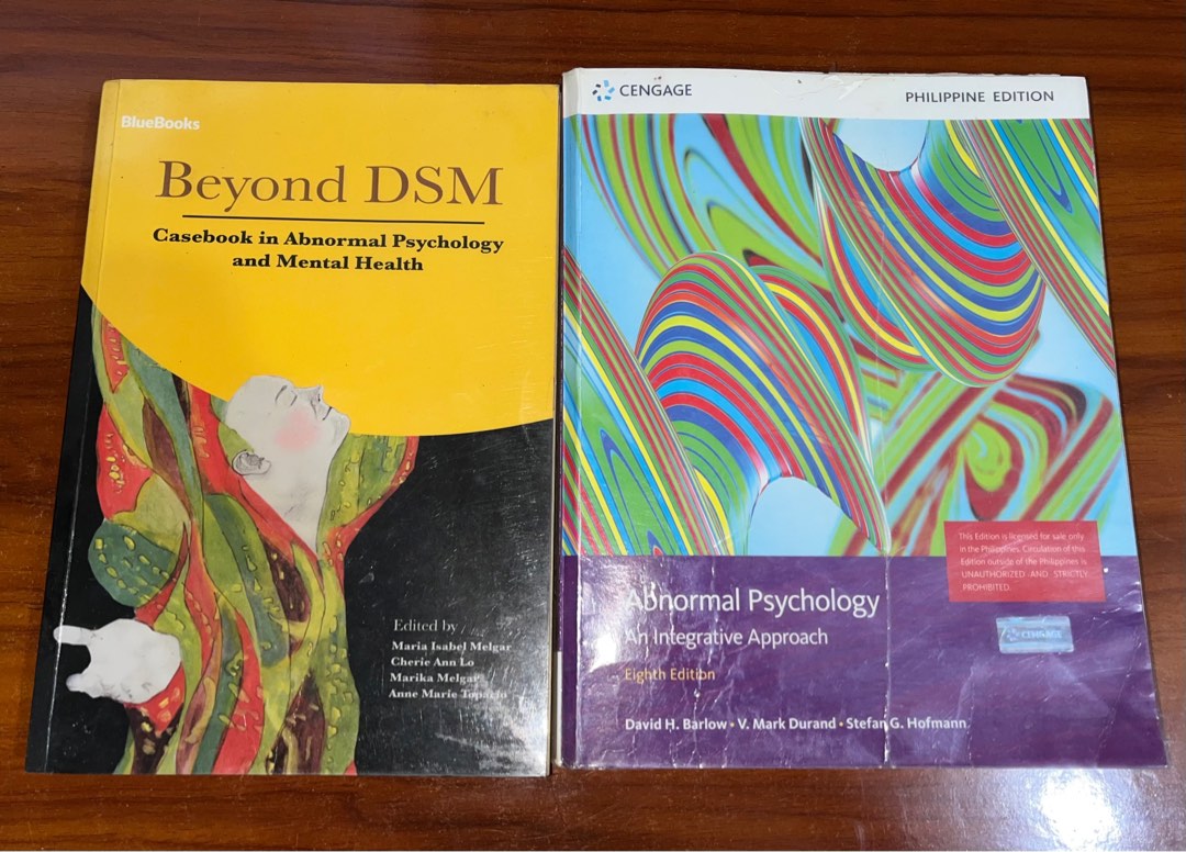 Beyond DSM & Abnormal Psychology Textbook, Hobbies & Toys, Books ...