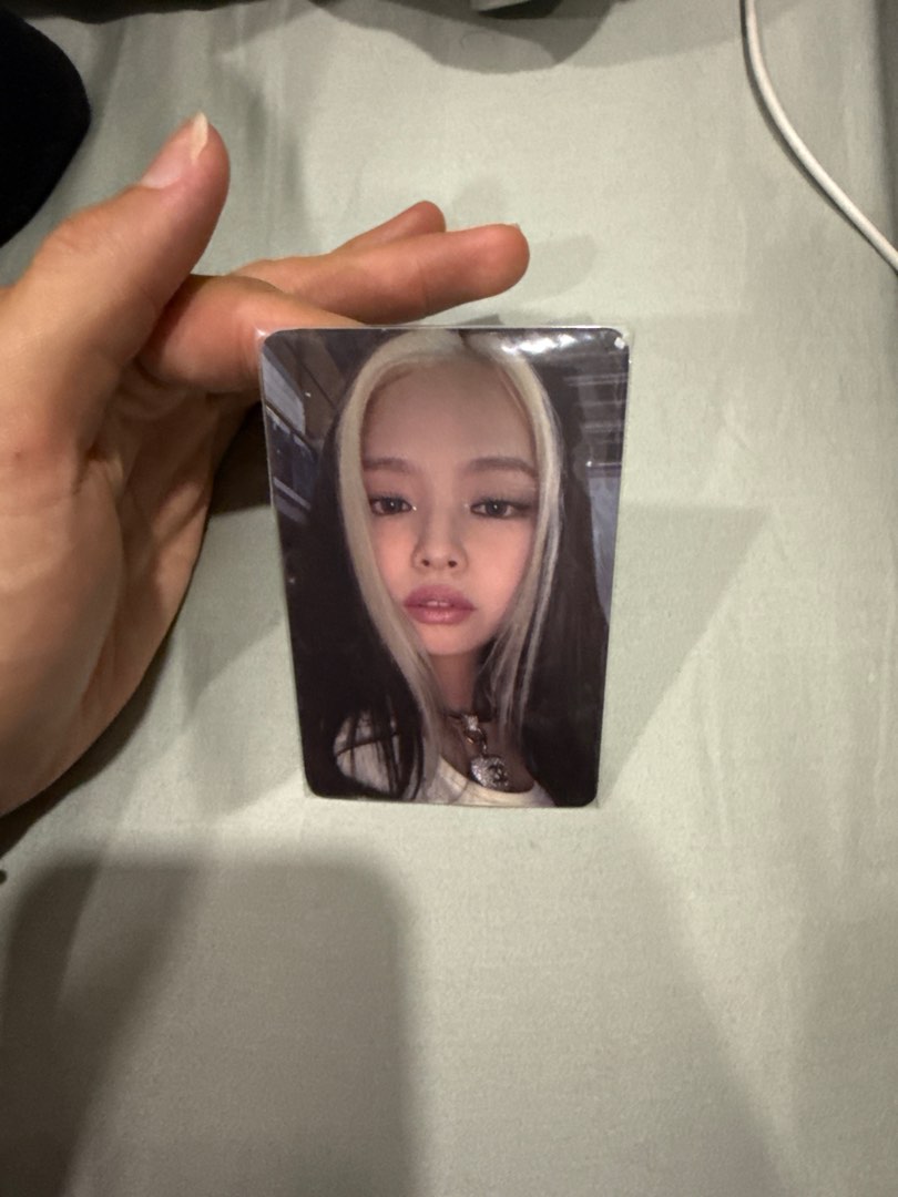 Blackpink Jennie Photocard, Hobbies & Toys, Memorabilia & Collectibles ...