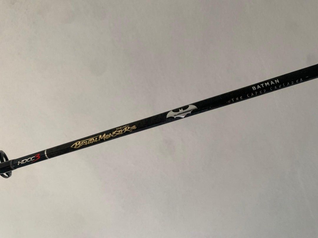 Brutal Monster Batman Limited Edition Fishing Rod, Sports Equipment ...