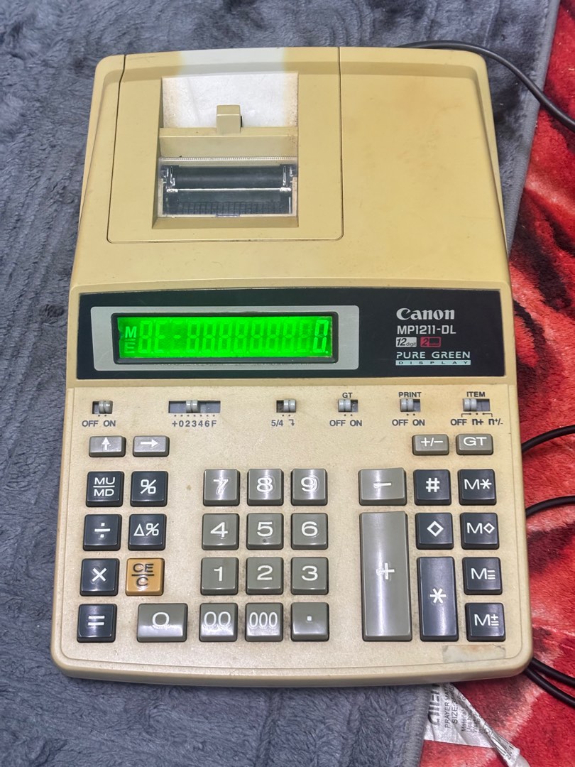 canon calculator printing, Computers & Tech, Printers, Scanners ...