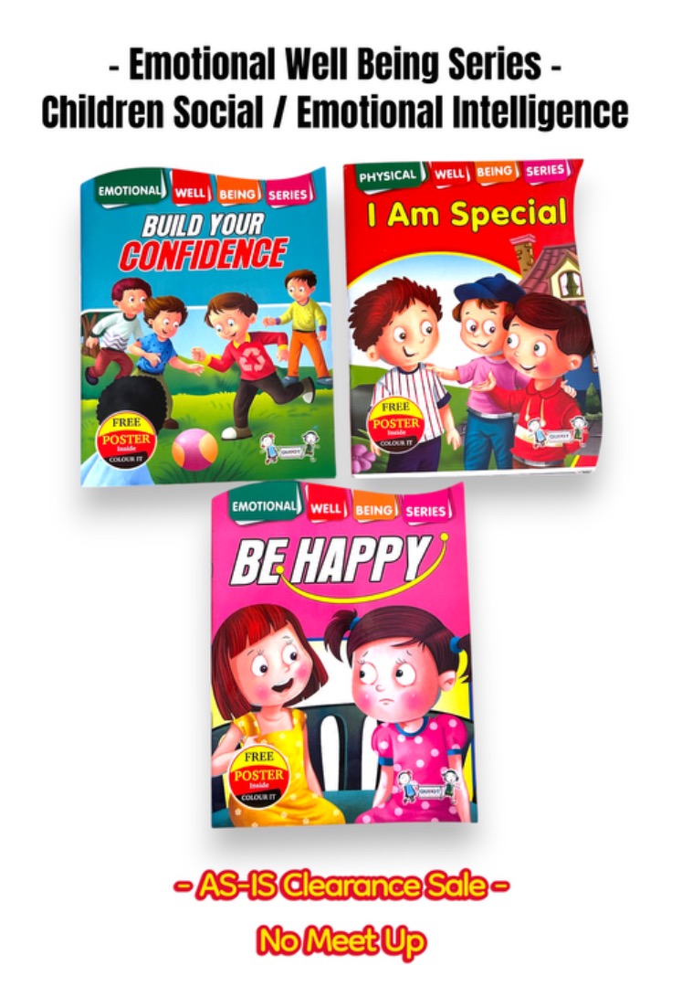 Children Social Emotional Intelligence Books Bundle, Hobbies & Toys ...