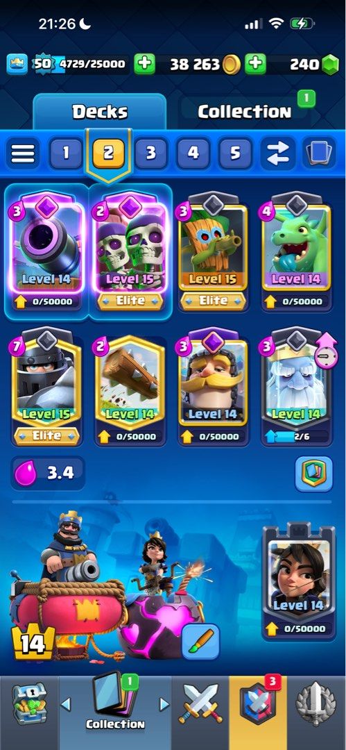 clash royale acc, Video Gaming, Gaming Accessories, Game Gift Cards ...