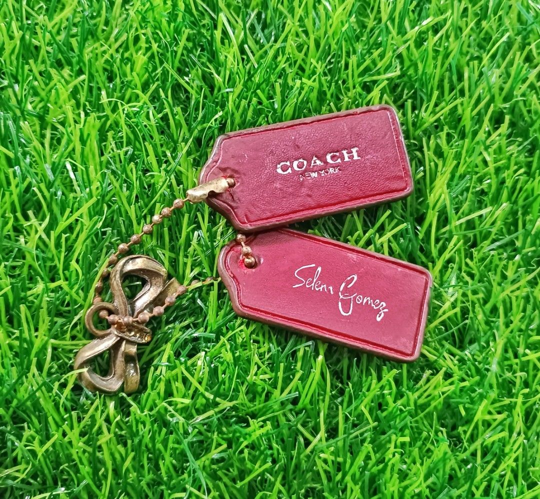 COACH x SELENA GOMEZ KEYCHAIN, Luxury, Accessories on Carousell