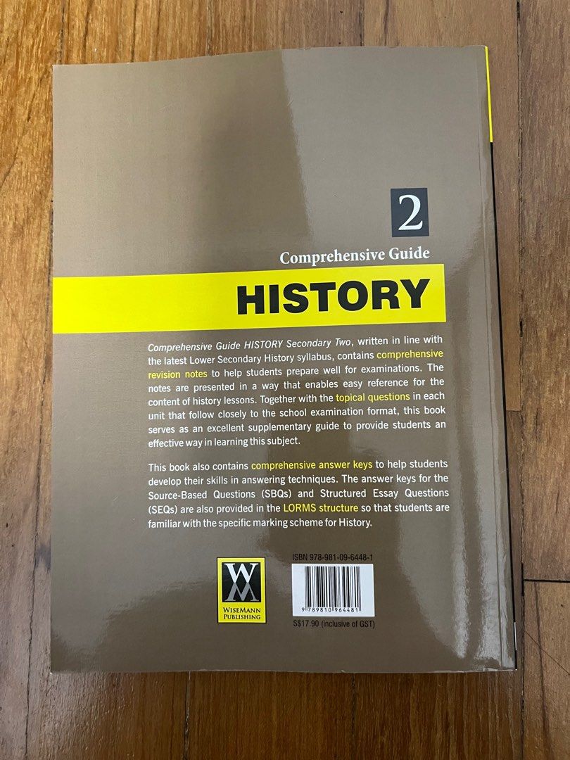 Comprehensive Guide History Textbook - Grade 2, Hobbies & Toys, Books ...