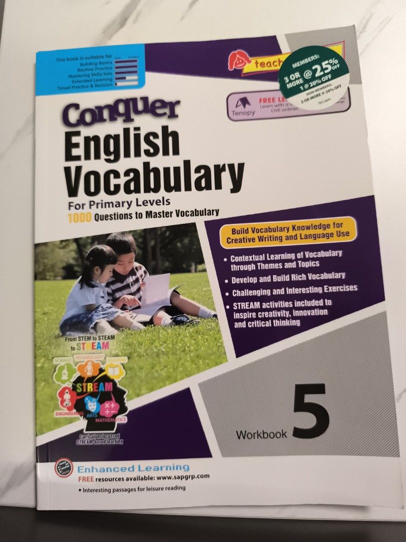 Conquer English vocabulary, Hobbies & Toys, Books & Magazines ...