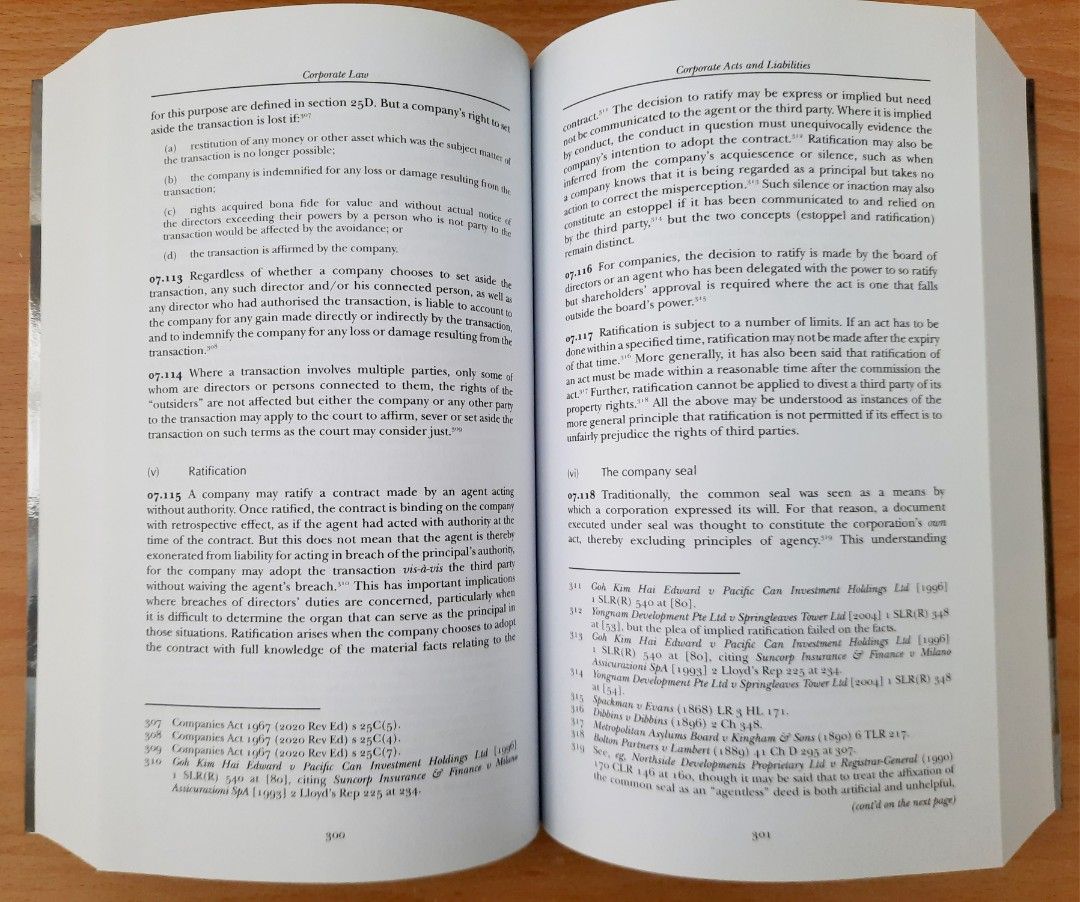Corporate Law (2nd Ed, Tjio et al), Hobbies & Toys, Books & Magazines ...