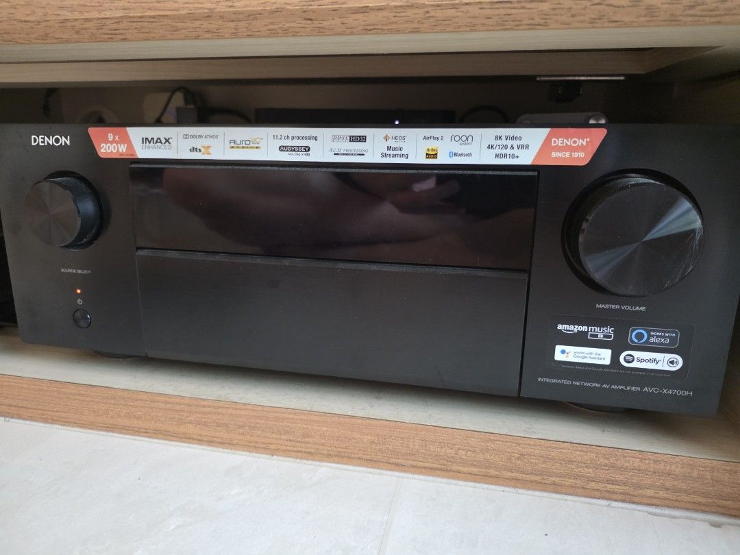 Denon AVC-X4700H 8K 9.2 ch. AV Receiver, Audio, Soundbars, Speakers & Amplifiers on Carousell
