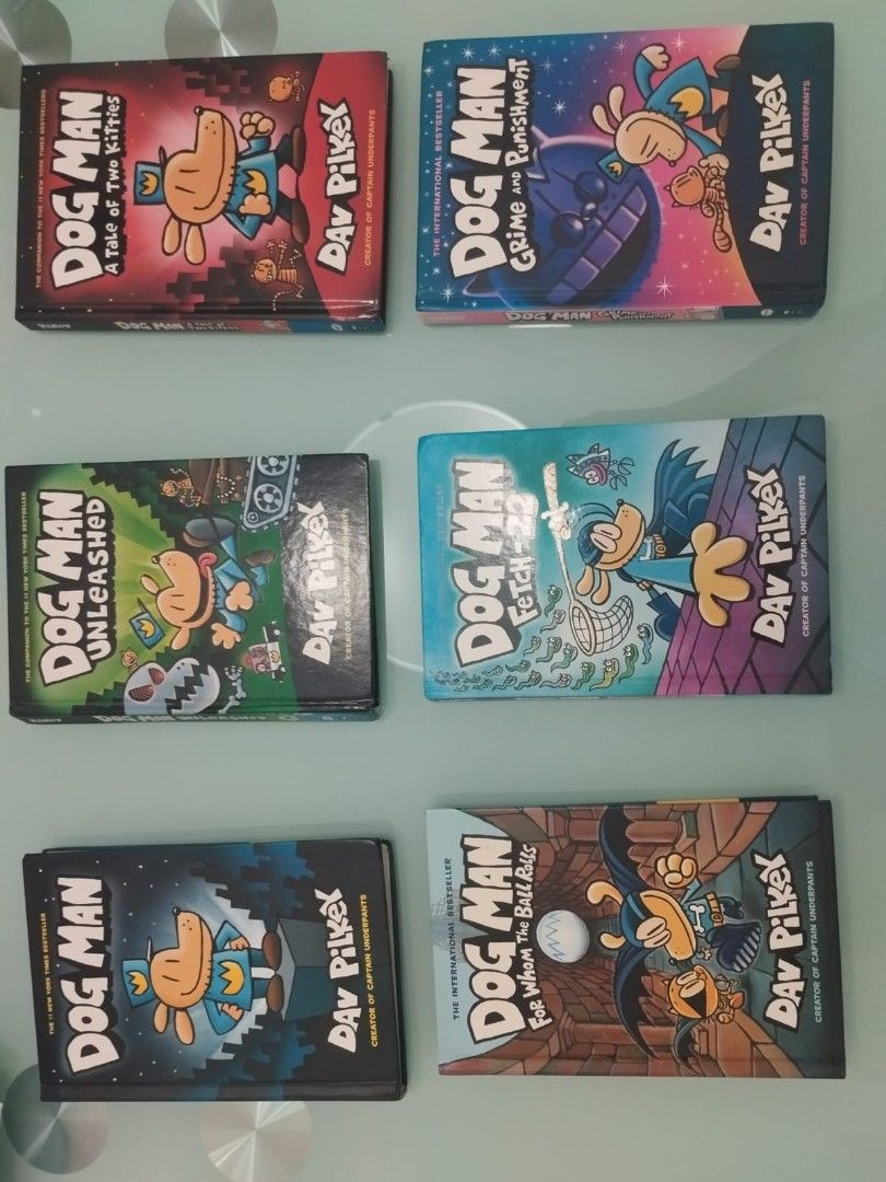 Dog Man Book Series by Dav Pilkey, Hobbies & Toys, Books & Magazines ...
