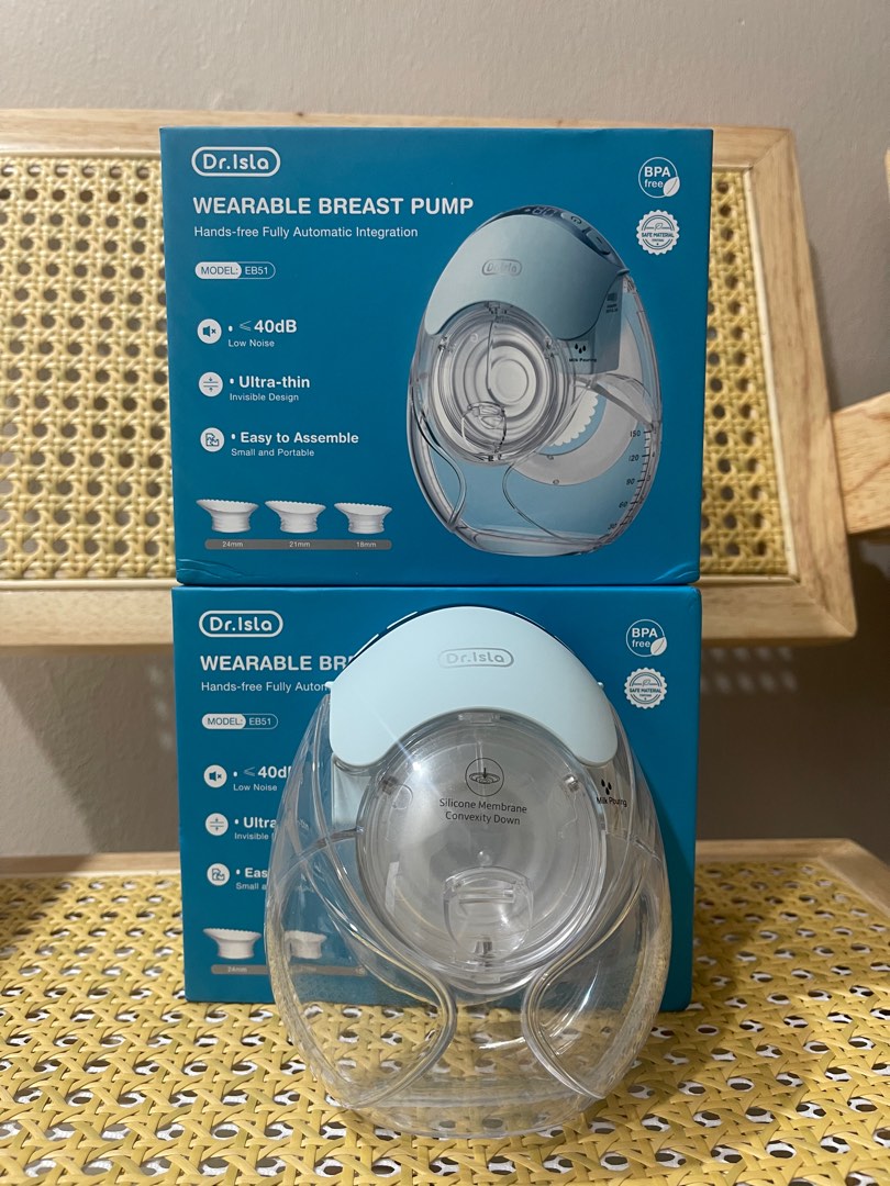 Dr. Isla Wearable Breast Pump EB51, Babies & Kids, Nursing & Feeding ...