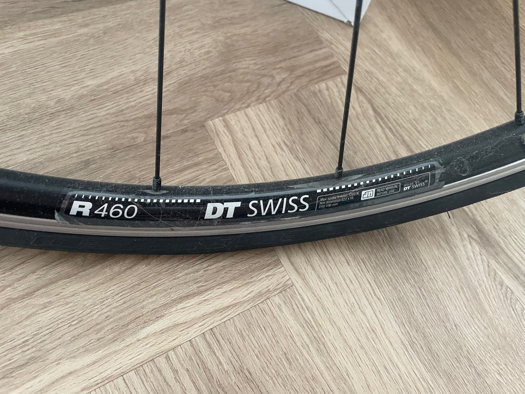 DT Swiss R460 Road Bike Wheelset, Sports Equipment, Bicycles & Parts ...