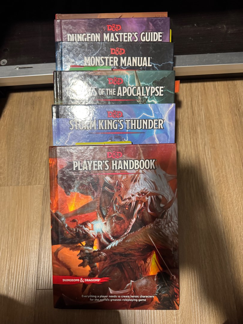 Dungeons & Dragons 5e Core Rulebooks, Hobbies & Toys, Toys & Games on ...