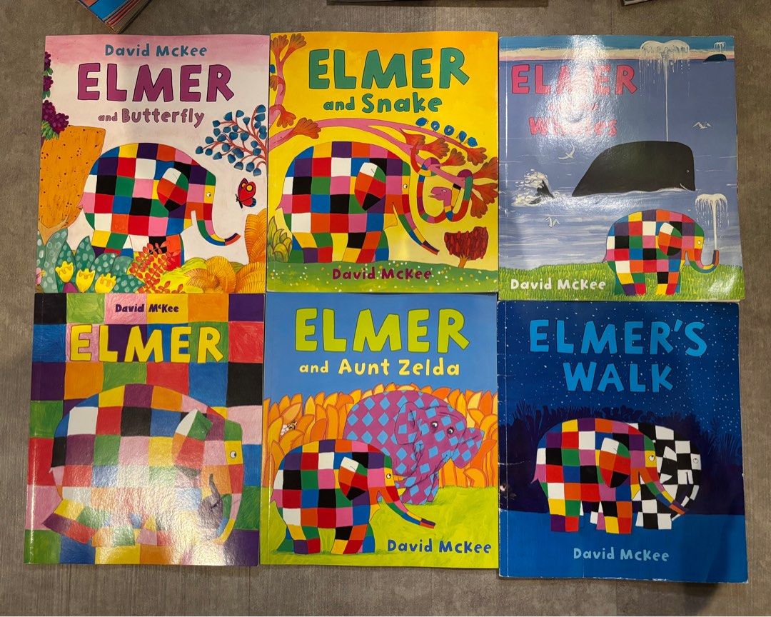 Elmer the Elephant Books by David McKee, Hobbies & Toys, Books & Magazines, Children's Books on ...