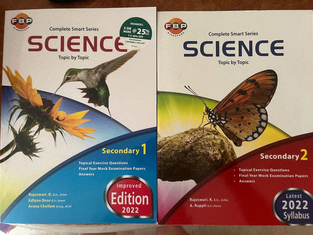 FBP Complete Smart Series Science Textbook - Secondary 1 & 2, Hobbies ...
