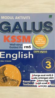 KSSM Form 1 UASA Practice Topical Books, Hobbies & Toys, Books ...