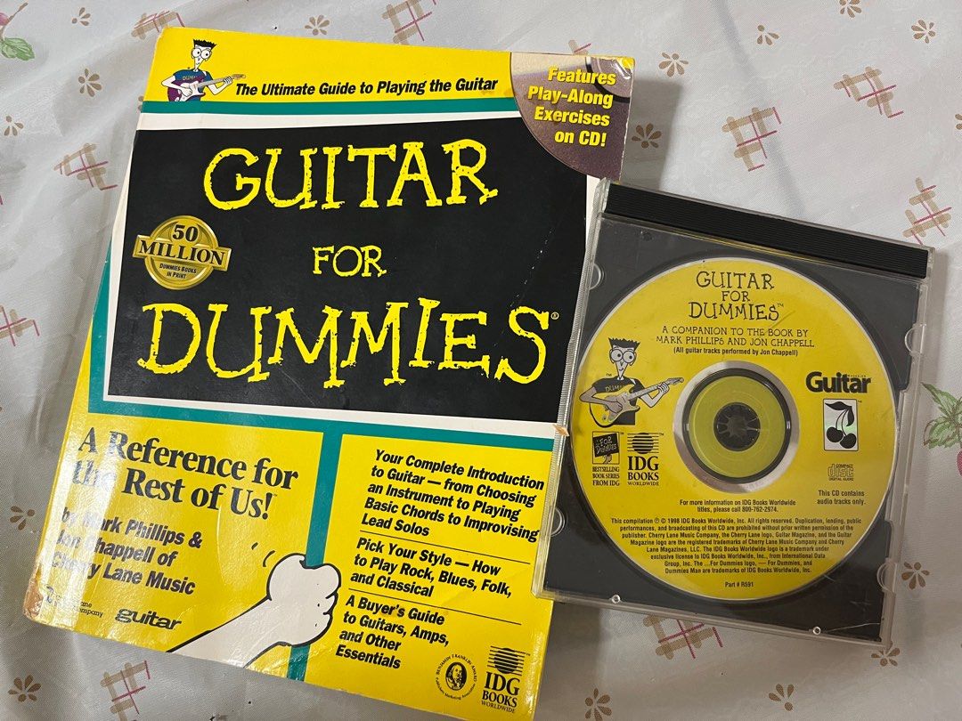 Guitar for Dummies Book and CD, Hobbies & Toys, Books & Magazines ...