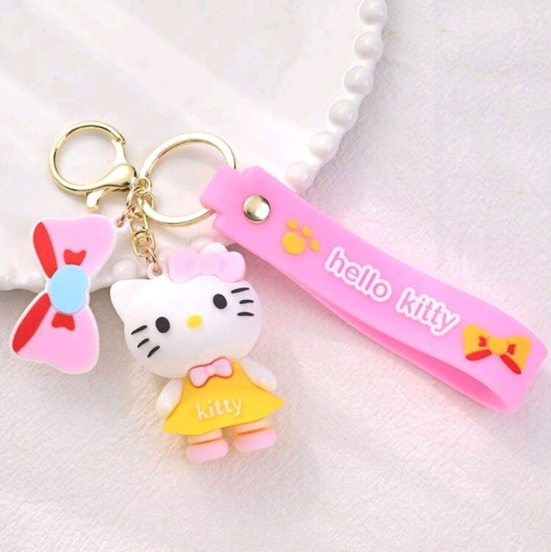 Hello Kitty Keychains - Assorted Designs, Hobbies & Toys, Toys & Games ...
