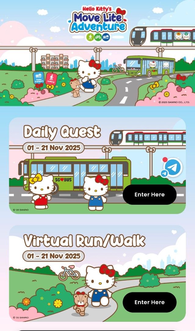 Hello Kitty's Move Lite Adventure Event, Hobbies & Toys, Memorabilia ...