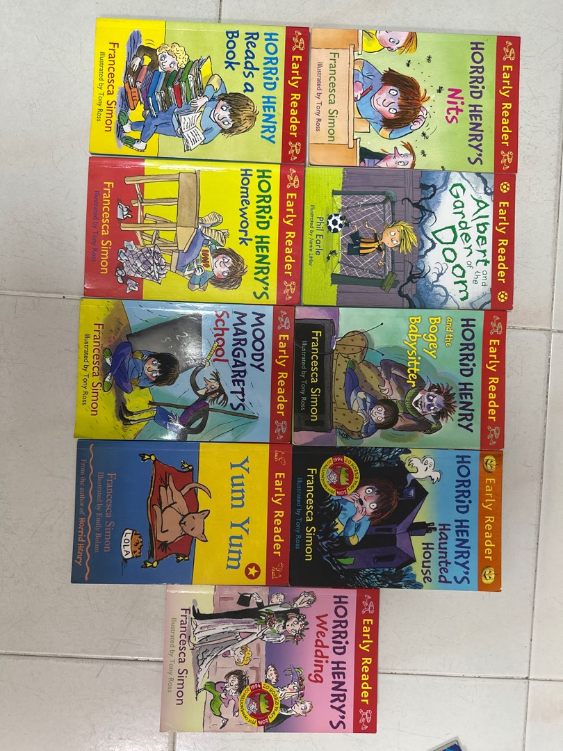 Horrid Henry Early Reader Books - Various Titles, Hobbies & Toys, Books ...