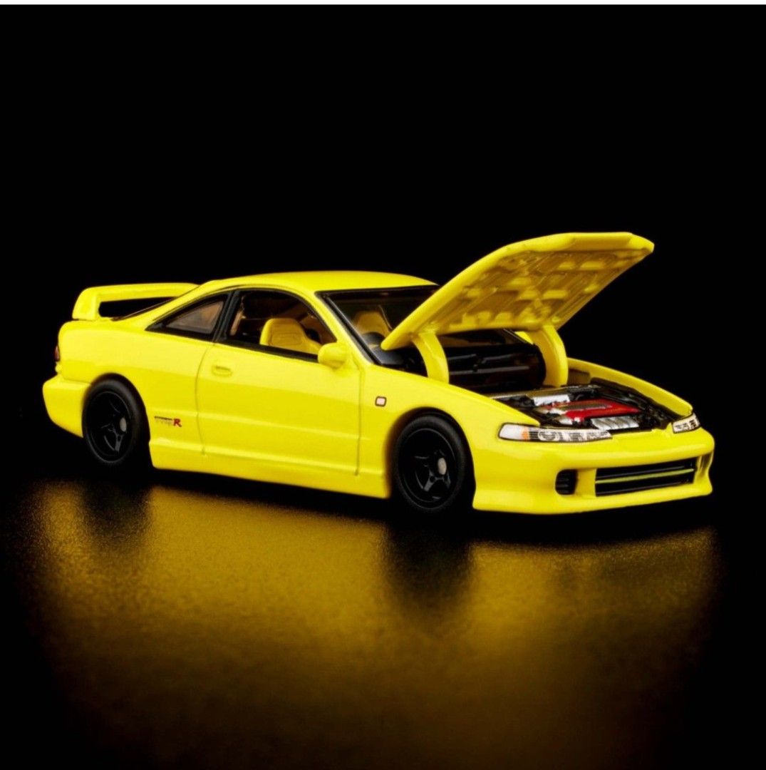 Hot wheels RLC 1995 honda integra type r yellow, Hobbies & Toys, Toys ...