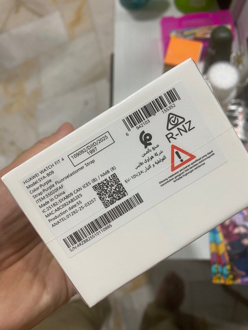 Huawei Watch Fit 4 - Purple, Mobile Phones & Gadgets, Wearables & Smart Watches on Carousell